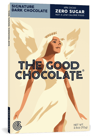 The Good Chocolate: Zero Sugar, Real Happiness.