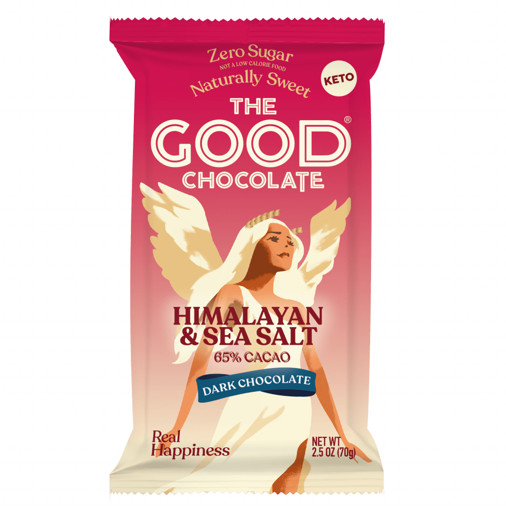Pink Himalayan + Sea Salt Chocolate Bar - Keto Chocolate